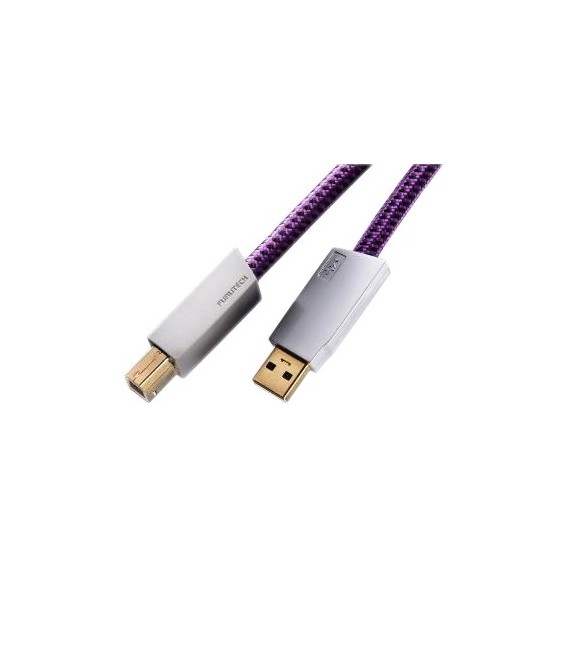 FURUTECH GT2 Pro USB-A Male / USB-B Male 2.0 Cable OCC 3.6m - Audiophonics