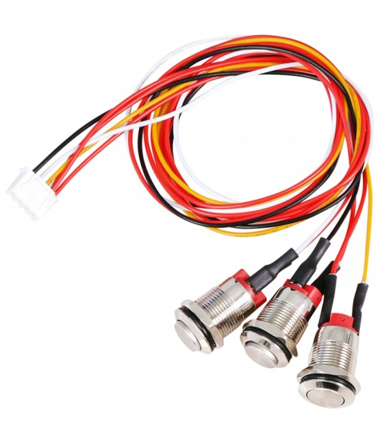 TINYSINE Panel Mount Buttons Kit for Amplifier