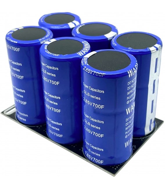 Supercapacitor Pack Module 6x 2.85V 700F