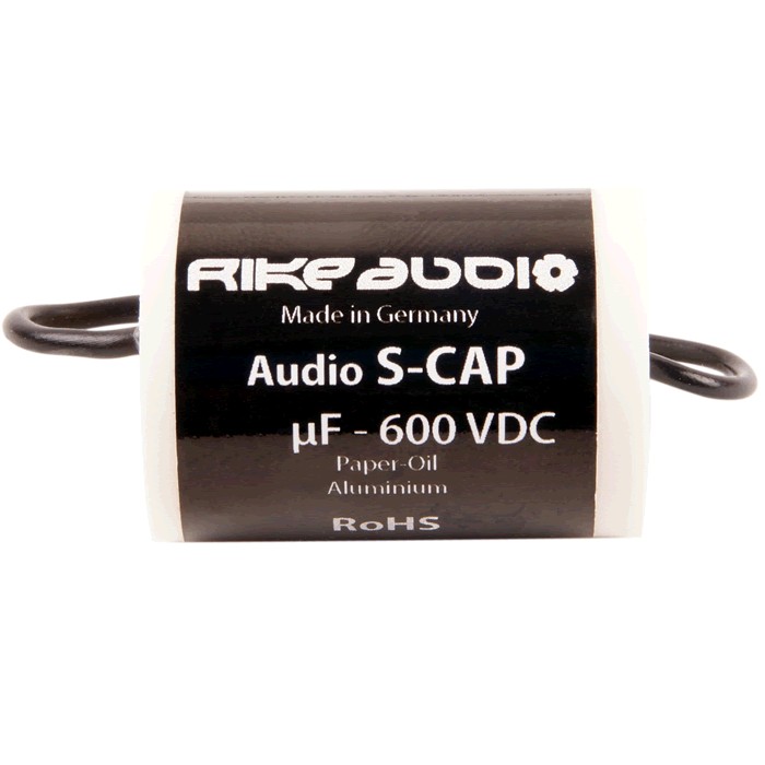 RIKE AUDIO S-CAP Oiled Paper Capacitor 0.22µF - Audiophonics
