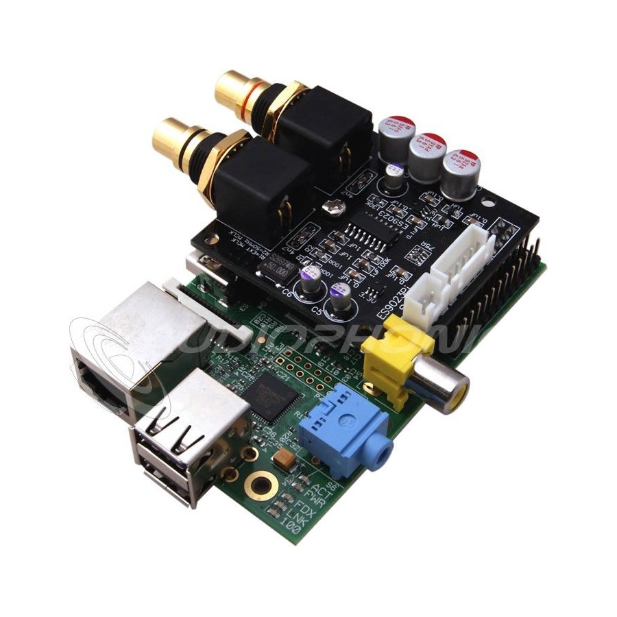 AUDIOPHONICS I-Saber DAC ES9023 B Raspberry Pi B / I2S - Audiophonics