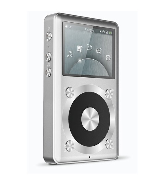 FiiO X1 HI-FI DAP 24/192kHz PCM5142 Silver - Audiophonics