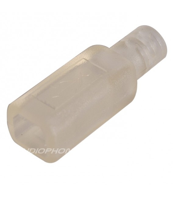 USB type B Plug - Transparent Cap - Audiophonics