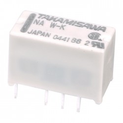 NEC-EA2-5NJ 5V Dual Contact Relay for PCB - Audiophonics