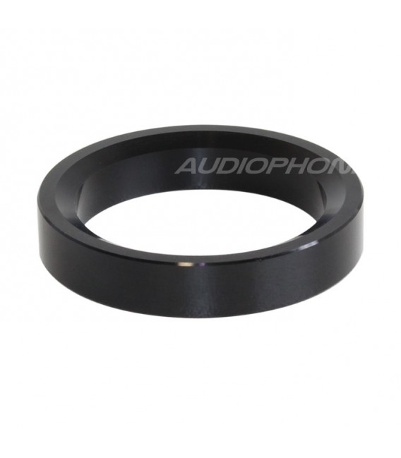 Aluminium Ring for vacuum tube Ø34mm Black (Unit) - Audiophonics