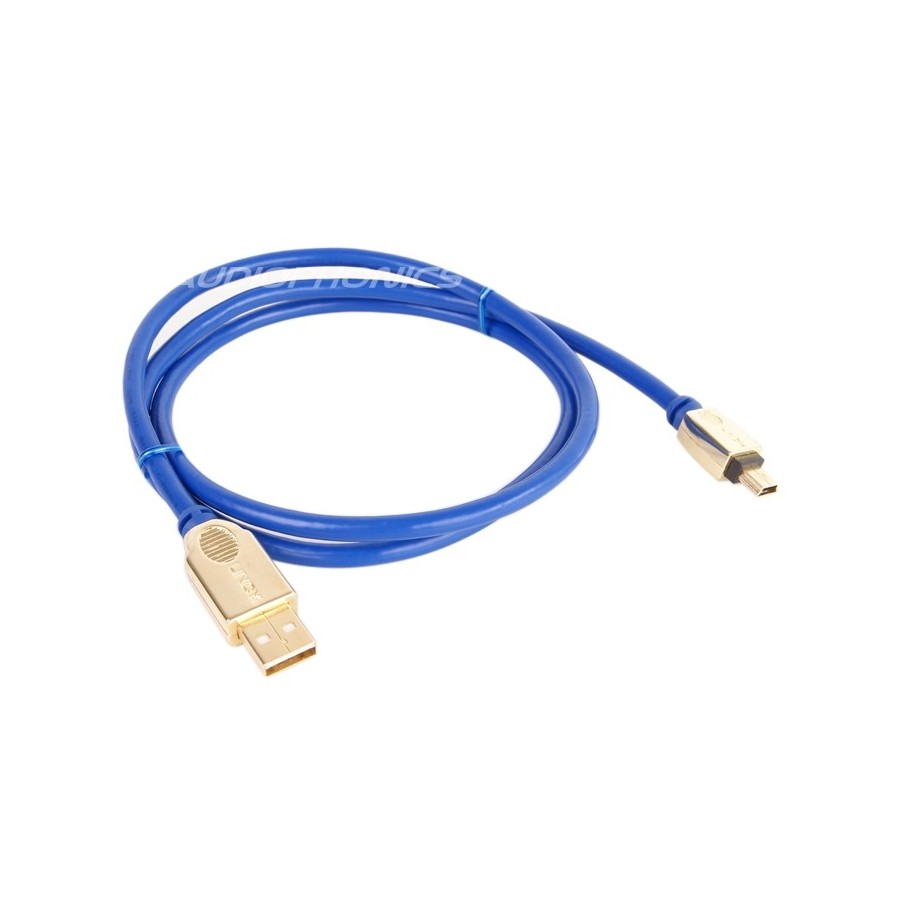 LINDY USB-A Cable Male / Mini USB-B Male 2.0 Gold Plated 24k 0.50m ...