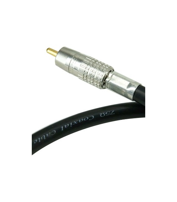 CANARE Câble numérique coaxial 75 Ohm RCA-RCA 0.5m - Audiophonics