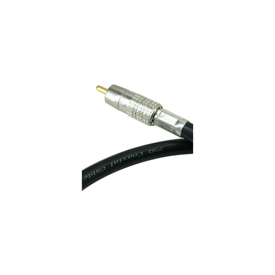 CANARE Digital coaxial cable 75 Ohm RCA-RCA 0.5m - Audiophonics