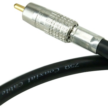 CANARE Digital coaxial cable 75 Ohm RCA-RCA 0.5m - Audiophonics