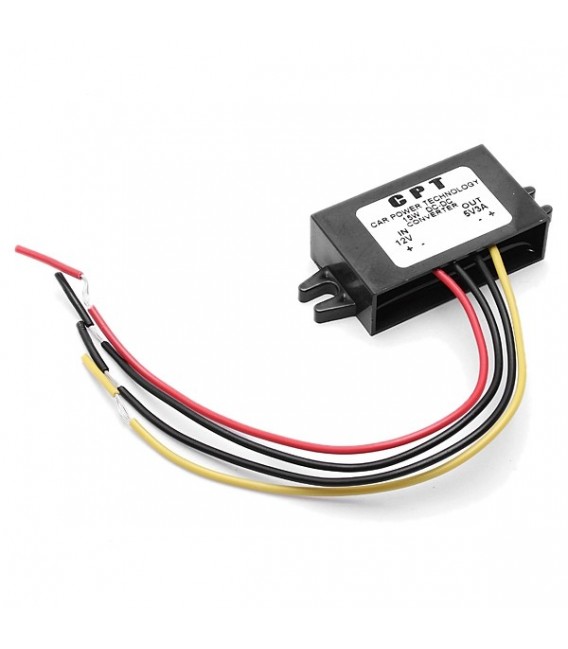CPT Converter DC-DC 12V / 5V 3A 15W - Audiophonics