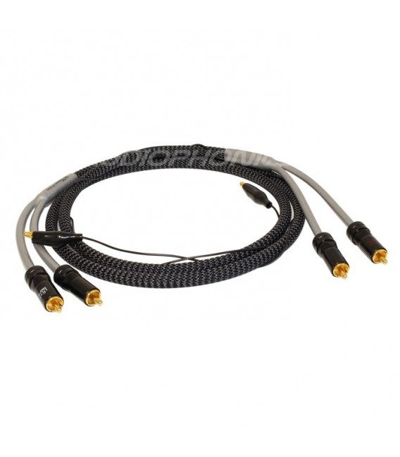 1877PHONO THE MAHONE RCA Phono RCA - RCA Cable + Ground wire 1.5m ...