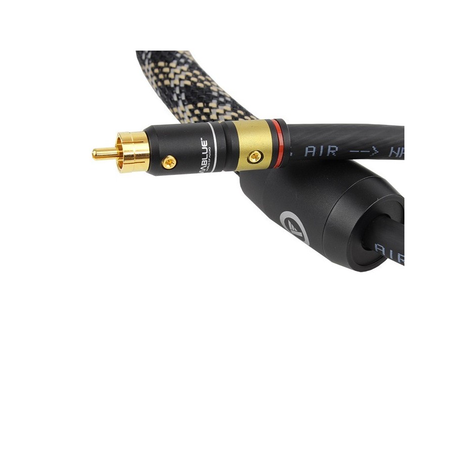 VIABLUE NF-S6 AIR Cable RCA Mono (Pair) 5m - Audiophonics