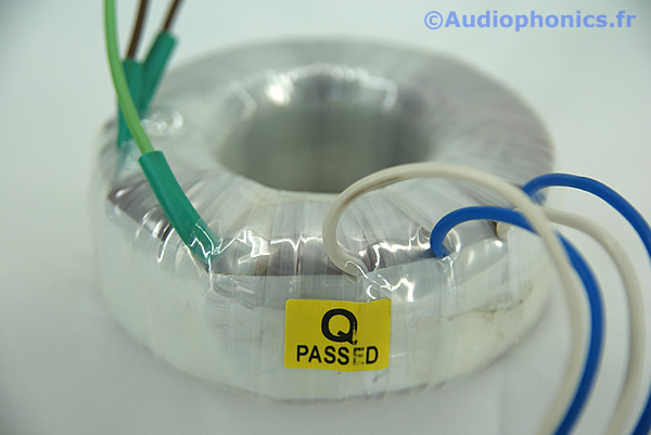 Toroidal Transformer with Electrostatic Screen 60VA 2x22V - Audiophonics