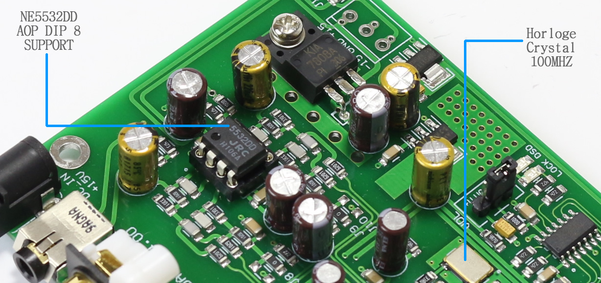 ESS ES9038Q2M I2S DAC Module Board 32bit 384khz Balanced DSD 1x LT1963 ...