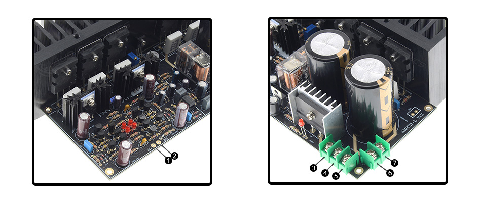 2SC5200 / 2SA1943 Mono Class AB Amplifier Boards 250W 4 Ohm (Pair ...